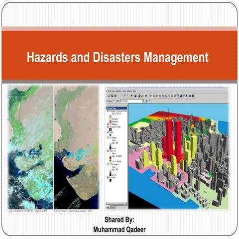 Disaster Prevention,Mitigation & Adaptation : Approaches,Strategies and Practices | PPTX