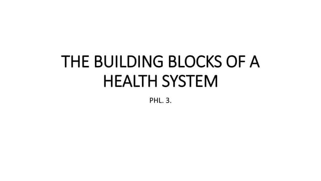 health system building block.pptx