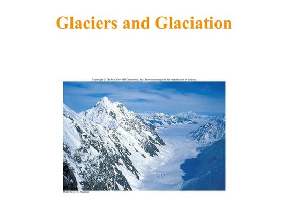 Glaciers | PPTX | Geography | Science