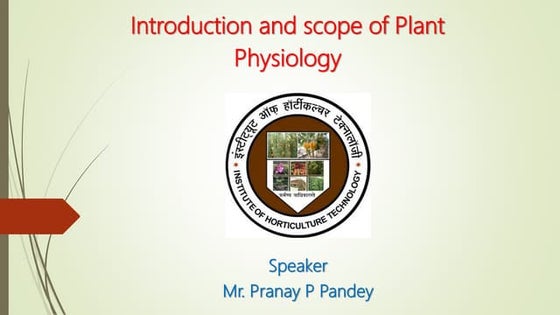 Plant Physiology | PPT