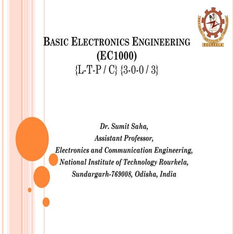 Basic electronics engineering concepts simplified | PDF