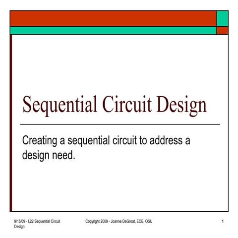 Lect 22 - Sequential Circuit Design.ppt
