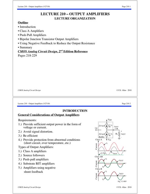 multistage amplifiers analysis and design | PPT | Computer Networking | Computing