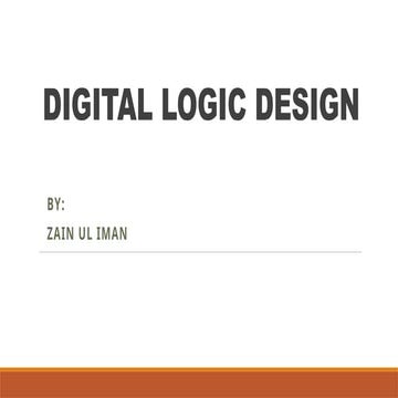 LECTURE 3 LOGICAL GATES, Digital Logic Design.pptx