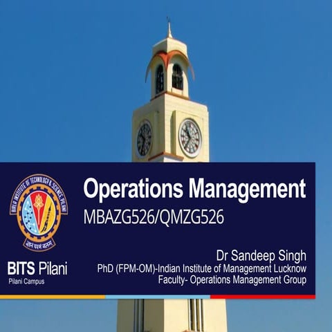 Lect 7_Process Strategy & Capacity and Constraint Management.pptx