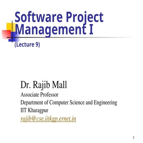 Lect4 software economics | PPTX