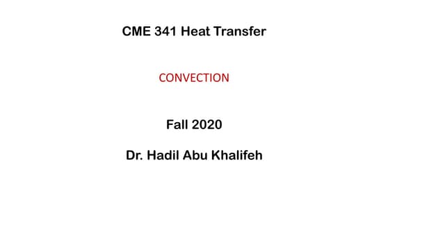 Lect 9 Forced Convection Pdf