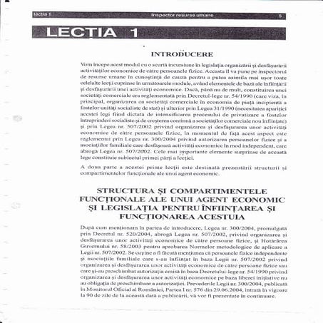 Lectia 1 | PDF