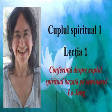 Cuplul spiritual 1 - Lecția 1 (prezentare conferinta) | PPT