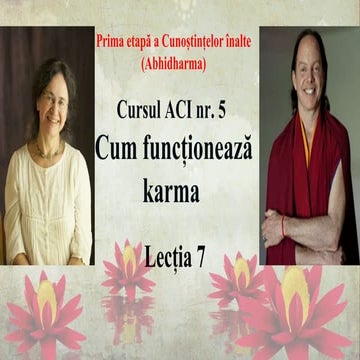 ACI 5 - Lectia 7 - 2021 - cum functioneaza karma | PPT