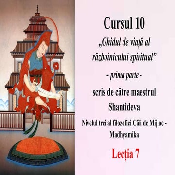 ACI 10 - Lectia 7 - Ghidul de viata al razboinicului spiritual | PPT