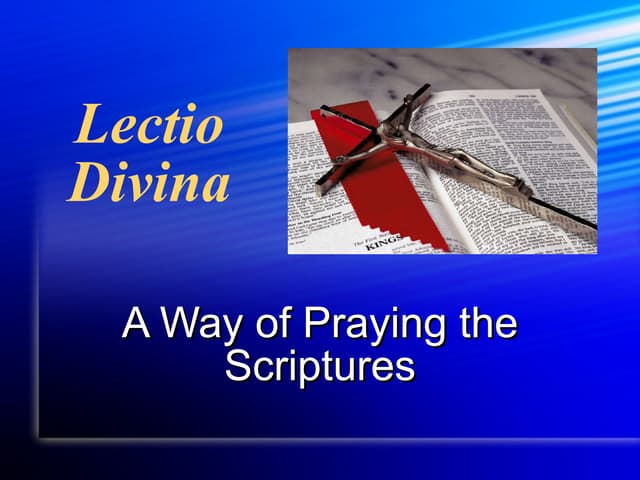 Lectio divina | PPTX