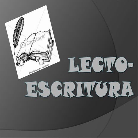 Lecto Escritura | PPS