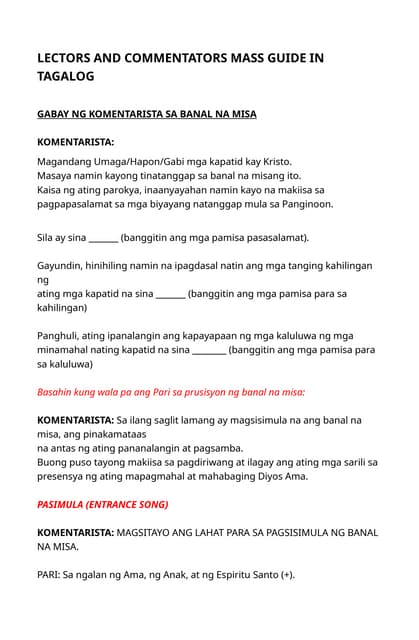Commentators-guide for serving during the mass.docx