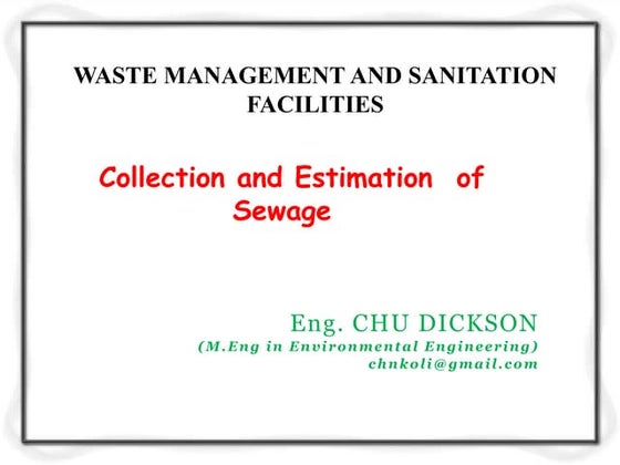 Sources of wastewater | PPT | Water Services | Home Utilities