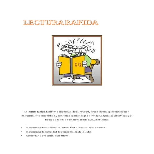 Lectura rapida 2 | DOCX