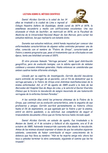 Esquema "MÉTODO CIENTÍFICO"