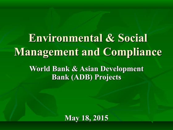 DENR Semi Annual Report (CMR) Form | DOC | Business | Business and Finance