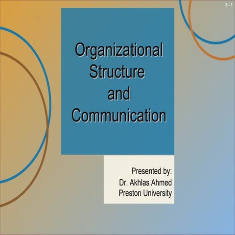 Lecture 01 intro to organisational communication | PPT