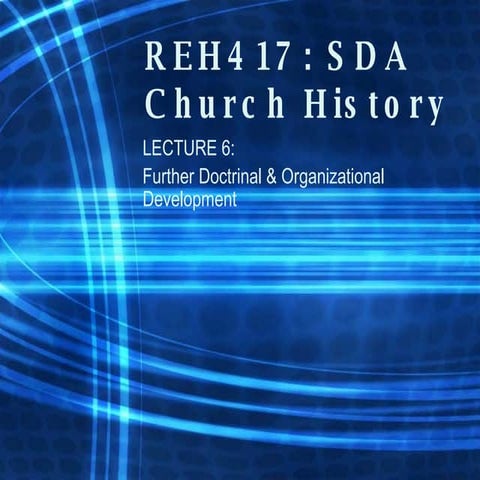 Lecture 06: Early SDA Organization | PPT