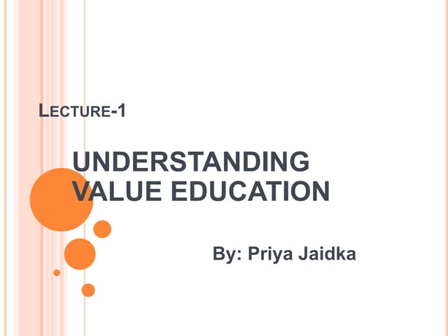 Human Values unit 1 | PDF