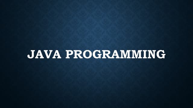 e will learn and prepare for Interviews using Java Programming Examples ... e will learn and prepare for Interviews using Java Programming Examples ...