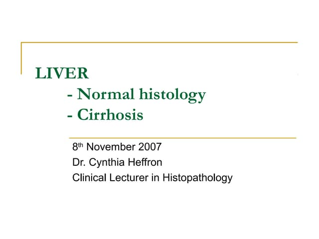 The diseases of the hepatobiliary system | PPTX