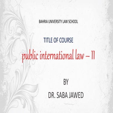 Lecture--11--IHRL-10062024-102010am.pptx | Political Issues & policy ...