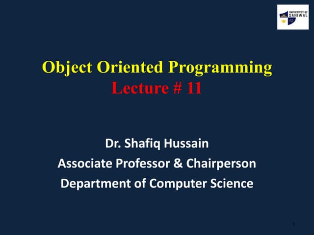 Lecture 11 Friend Functions And Inline Functionspptx 7390
