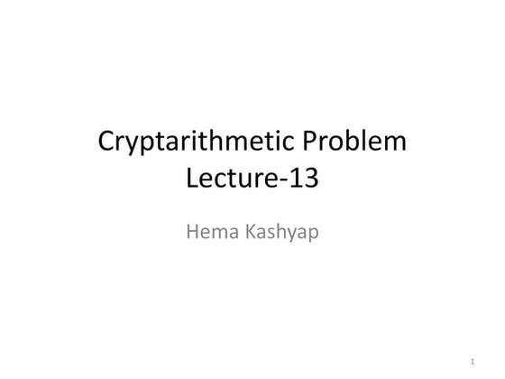 Lecture 17 Iterative Deepening A Star Algorithm Ppt 3071