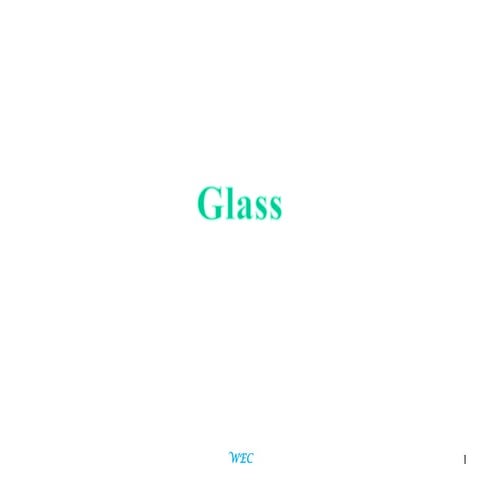 Glass | PPT