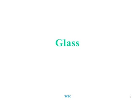 7. glass making | PPT