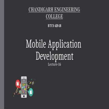 Mobile Application Development -Lecture 11 & 12.pdf