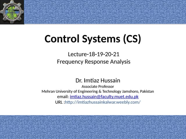 Frequency Response Analysis | PDF