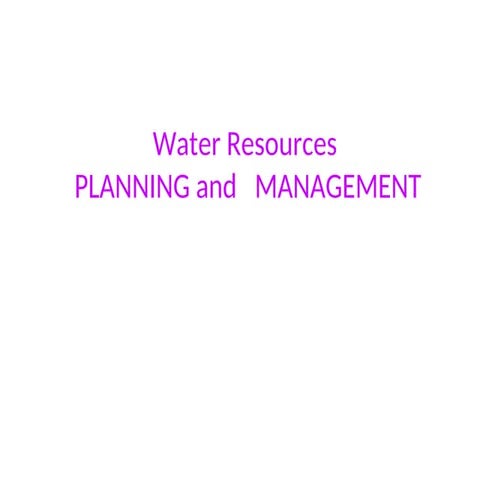 Lecture-1b-Water Resources Planning general.ppt