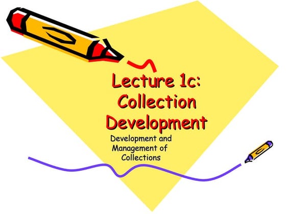 AVC Library Collection Development Policy | PDF