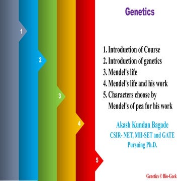 Lecture-1 Introduction of Genetics.pdf | Genetics | Science