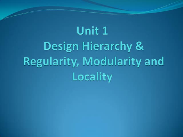 Asic design flow | PPTX