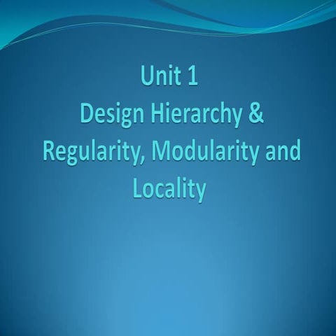 Lecture Note On Vlsi Introduction Classs Ppt