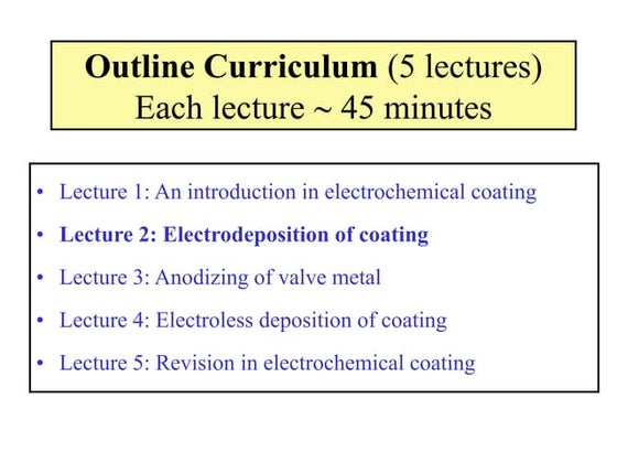 Surface treatment plating process | PPTX
