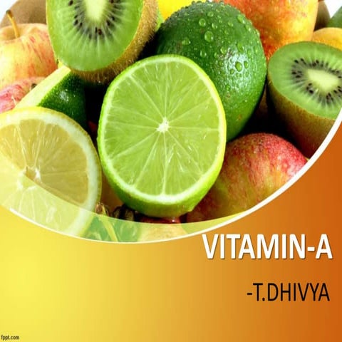 vitamin A | PPTX