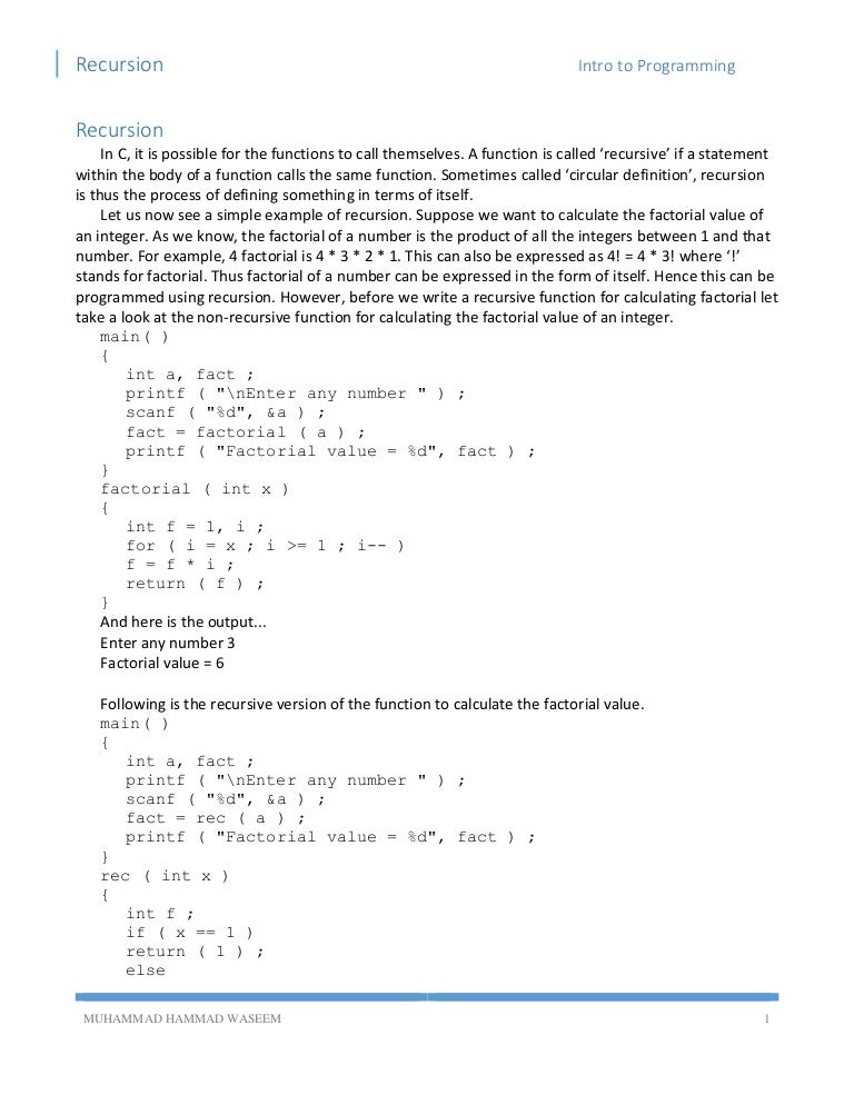 [ITP - Lecture 14] Recursion