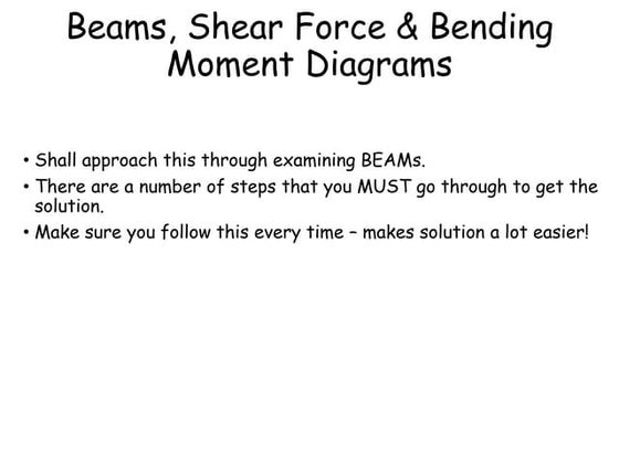 Problems on simply supported beams | PPTX