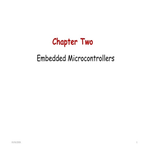 2. block diagram and components of embedded system | PPTX