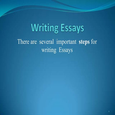 wring skill Lecture 3 an essay | PPTX