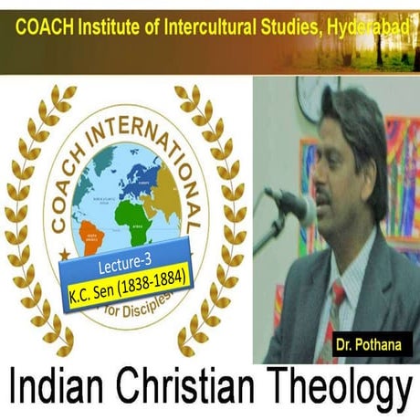 Lecture-3; K.C. Sen (1838-1884) | PPTX