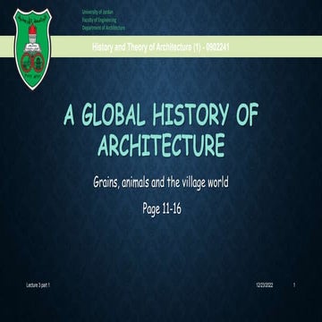 History of architecture 1 - Lecture-3 part 1.pptx