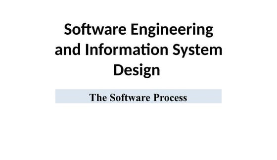Lesson 1 - System Development LifeCycles ...