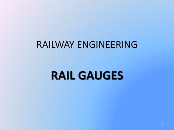 Defects in rails. Railway Engineering | PPT