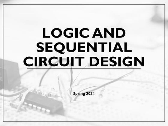 Lecture4 Chapter4 Design 4 Bit Lookahead Carry Binary Adder Subtractor